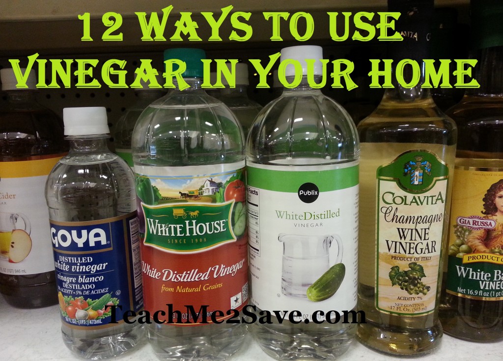 12 Ways To Use Vinegar In Your Home - Funtastic Life