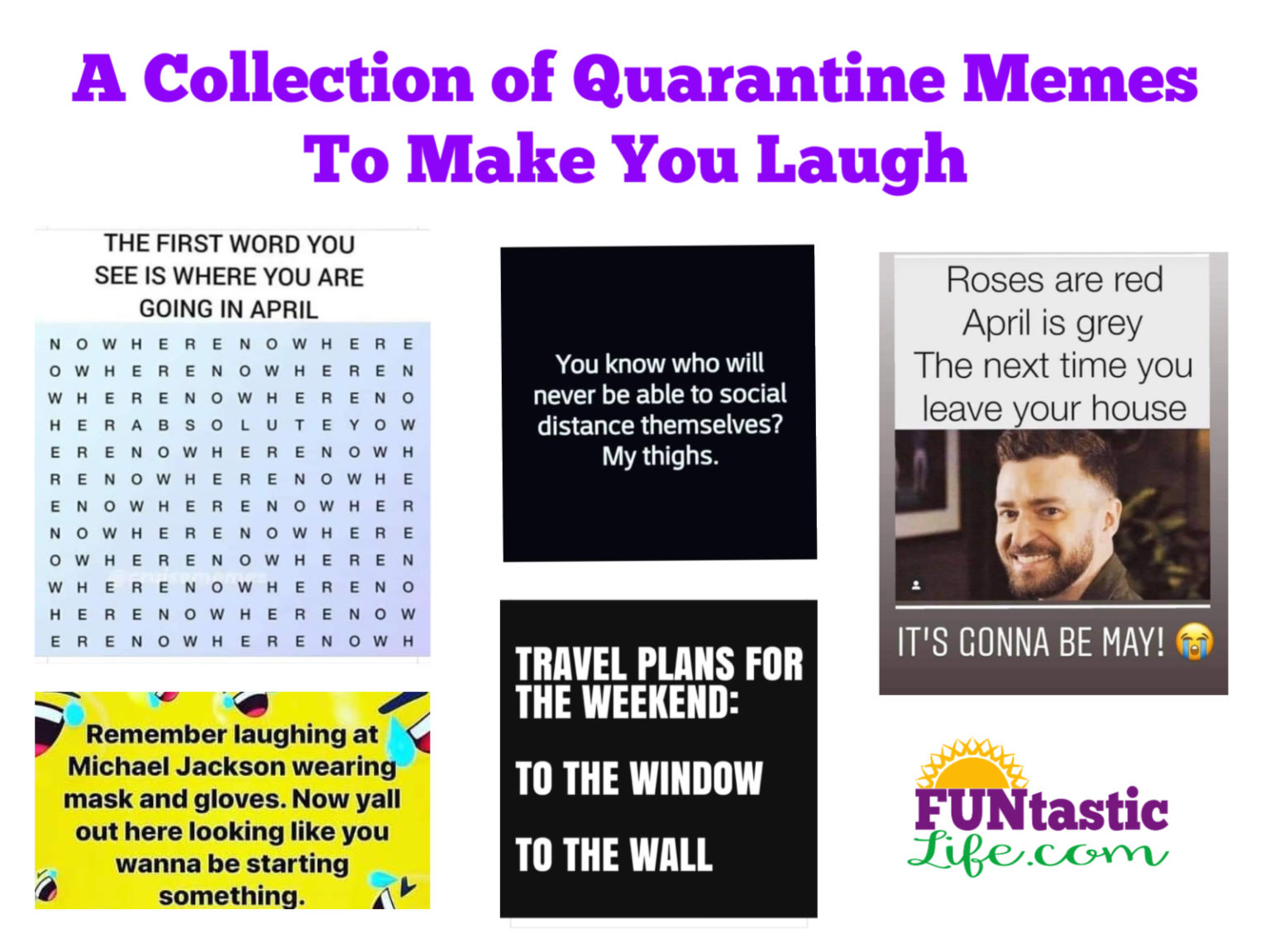 Over 50 Quarantine Memes To Make You Laugh - Funtastic Life