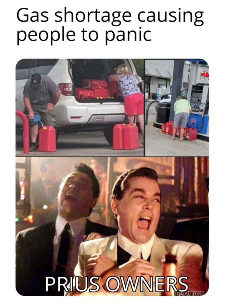 A Collection of funny Gas Shortage Memes - Funtastic Life
