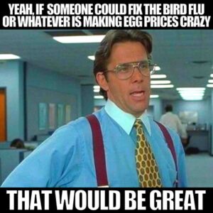 Collection of The Funniest Egg Prices Memes - Funtastic Life